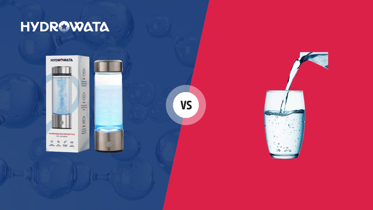 Hydrogen Water vs Plain Water – Which Is Better? – HydroWata
